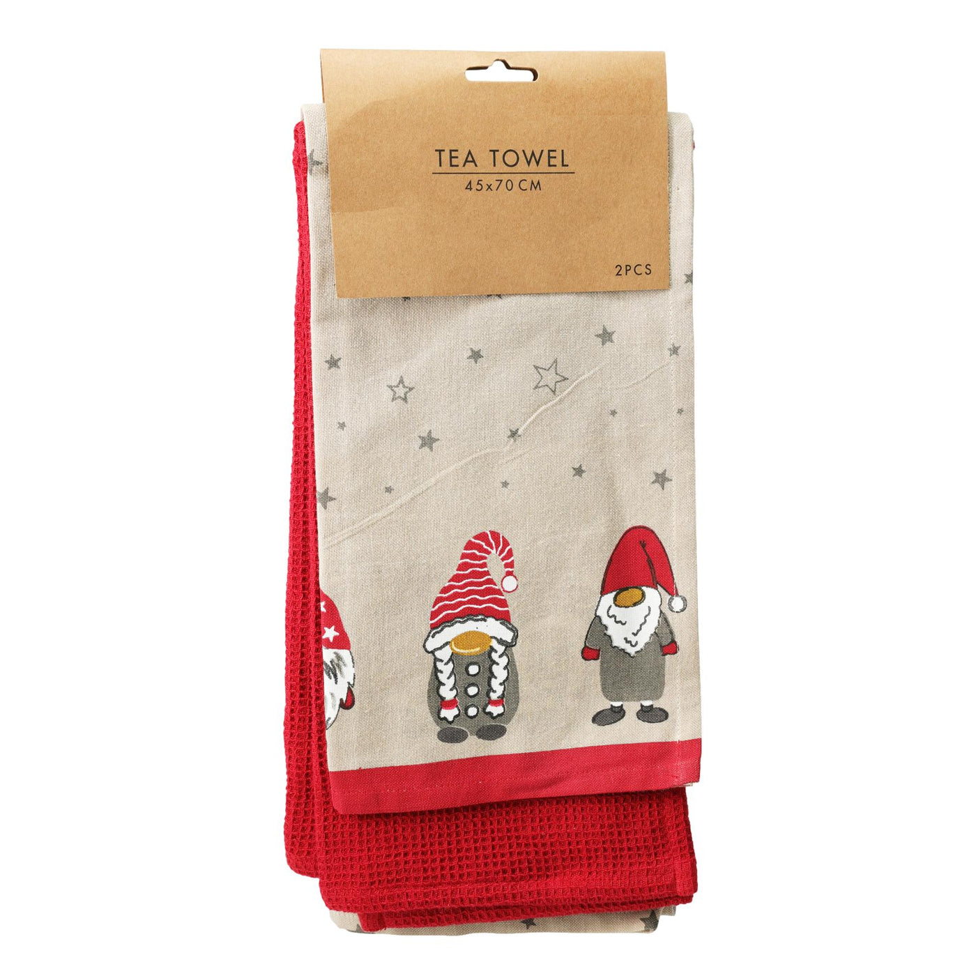 CONJ. 2 PANOS COZINHA NATAL 45x70CM